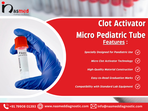 Clot Activator Micro Pediatric Tubes in Uttar Pradesh